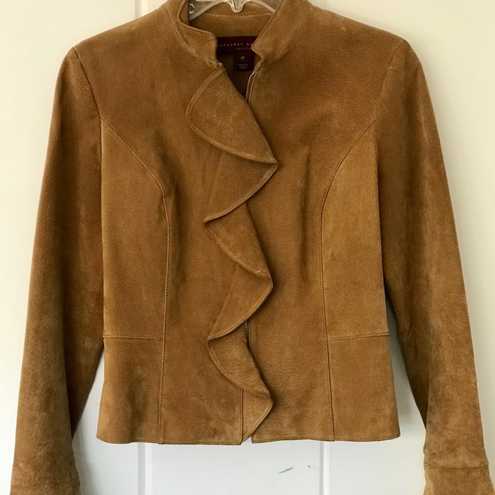 Genuine Suede Leather Jacket - Gem